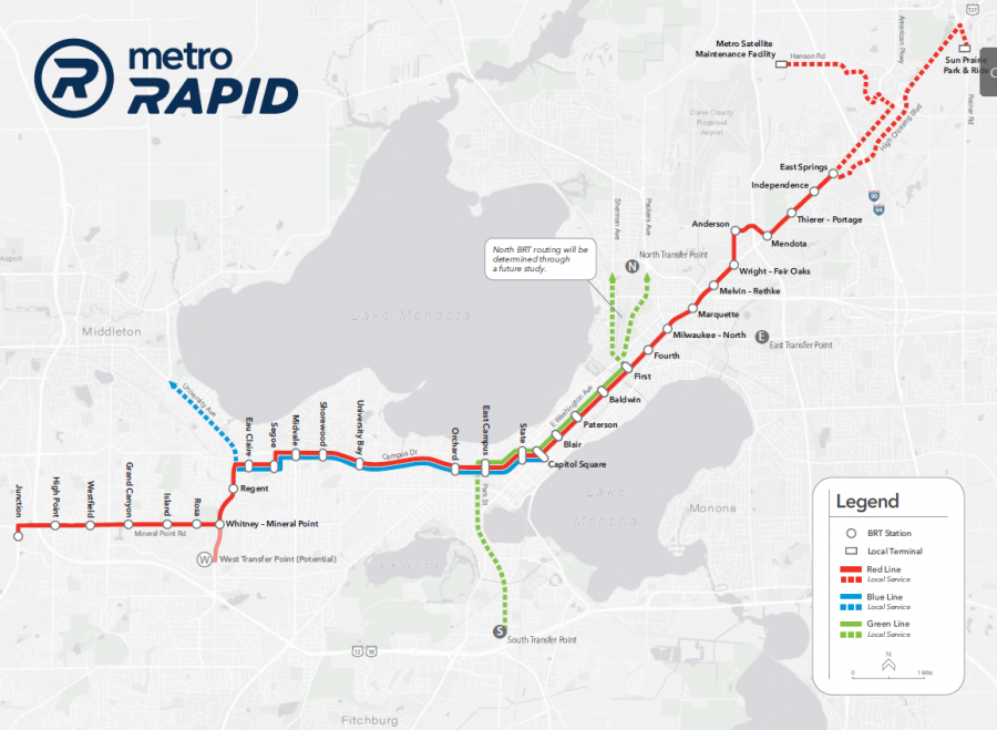 Bikes and Bus Rapid Transit: What is planned? - Madison Bikes