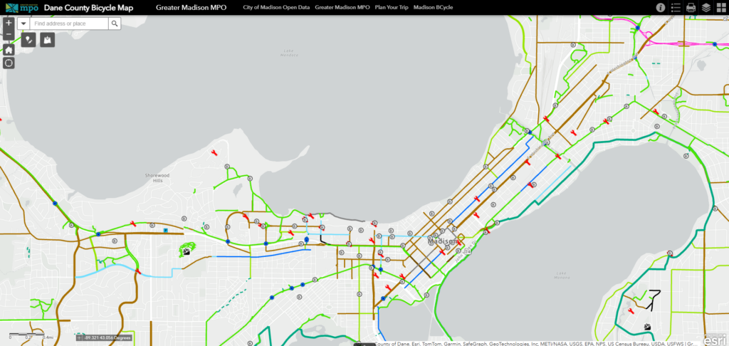 How do I identify safe bike routes? - Madison Bikes