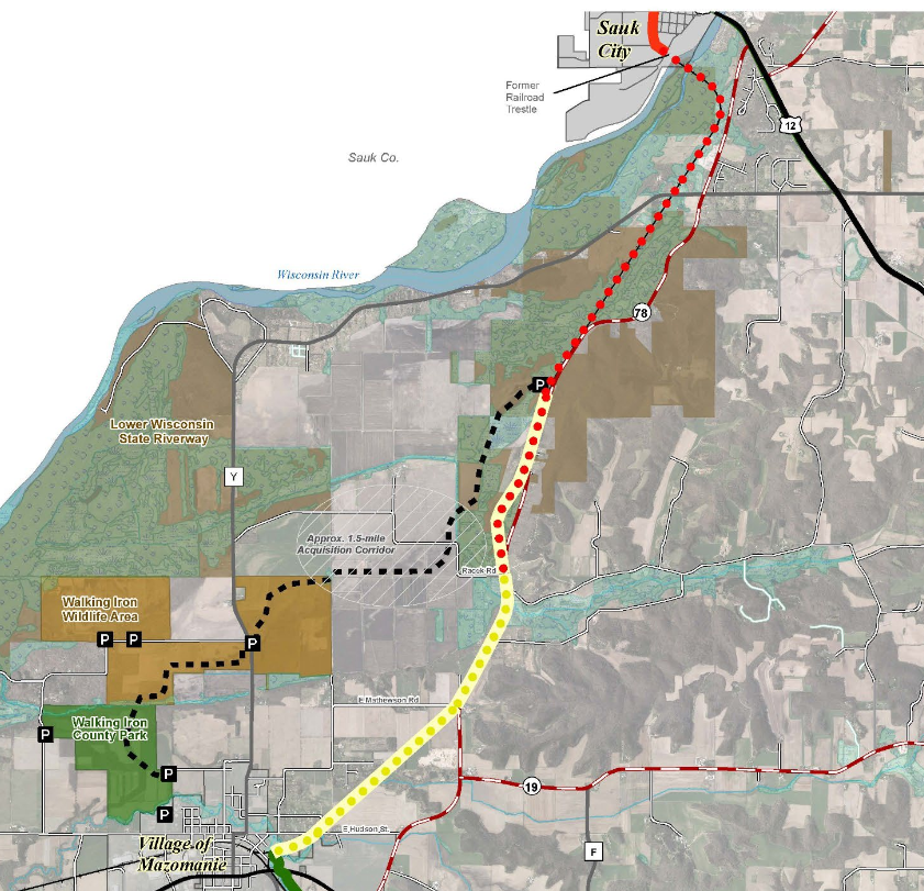 Walking Iron Trail Surface - Madison Bikes