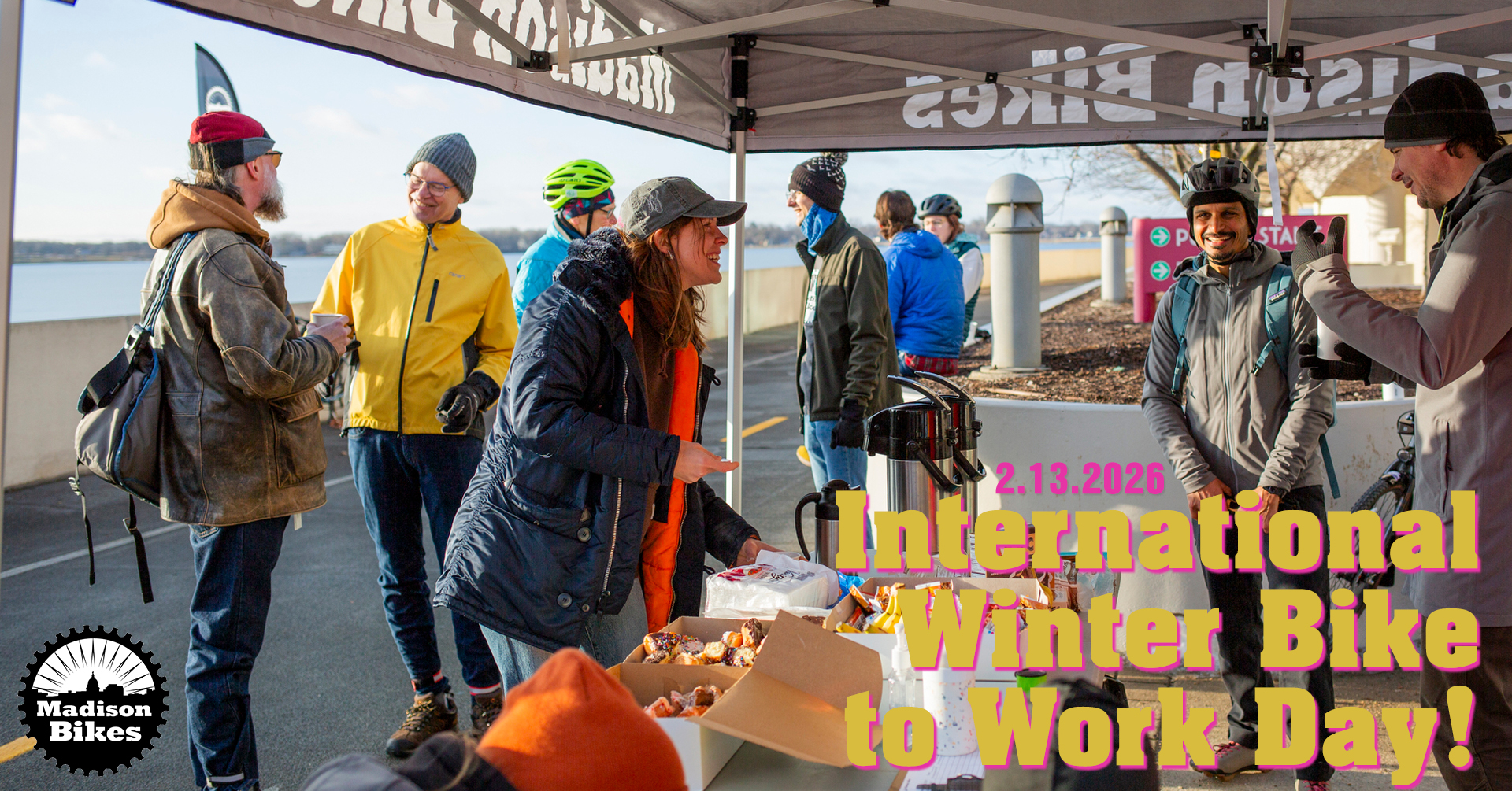 Feb 13: Winter Bike to Work Day - Madison Bikes